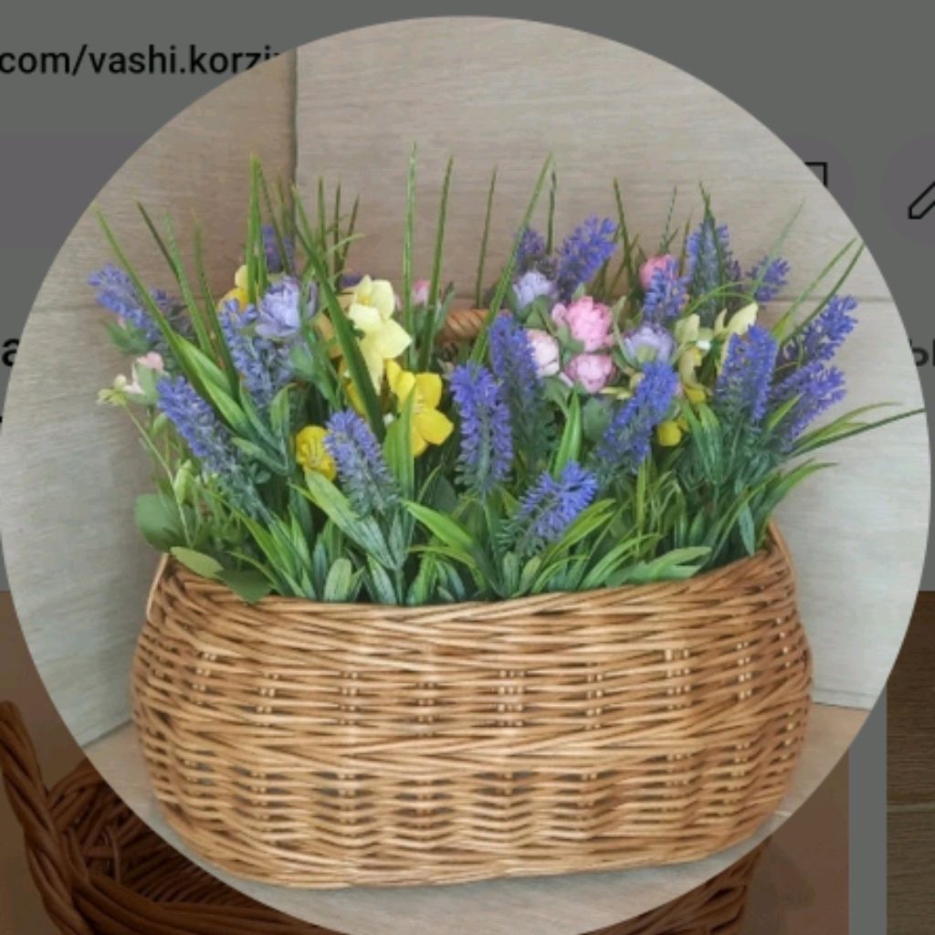 Иконка канала Ваши корзины. Плетение из бумажной лозы