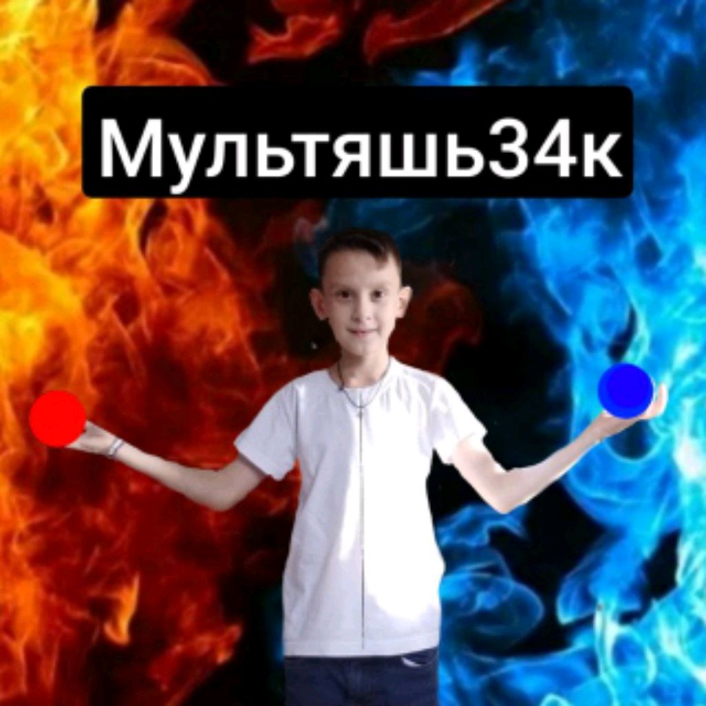 Иконка канала Мультяшь34к канал