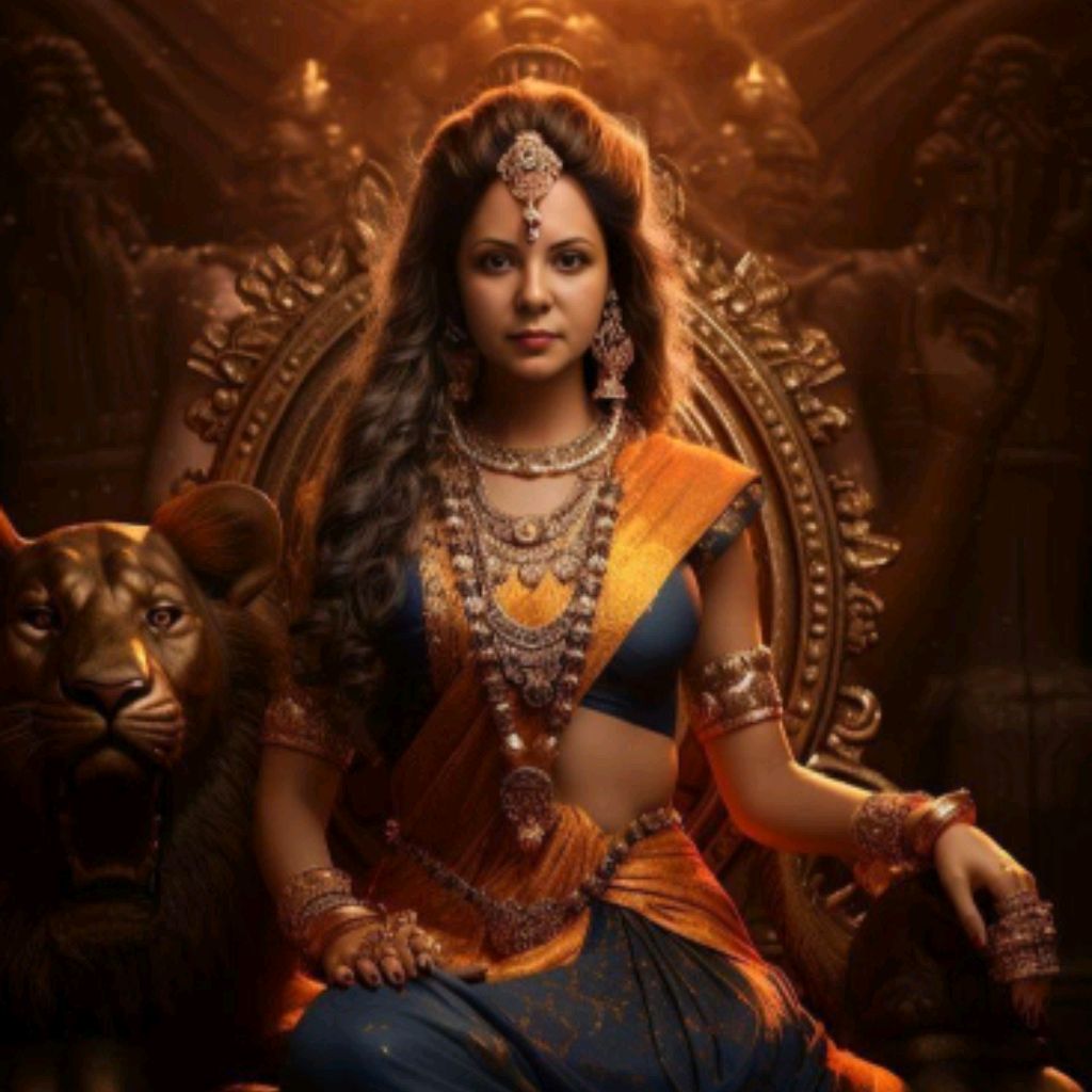 Иконка канала #таро Королева Жезлов