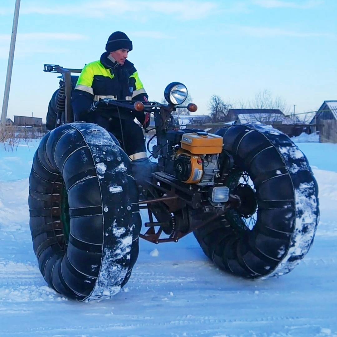 Иконка канала Самодельный вездеход трицикл из мотоблока