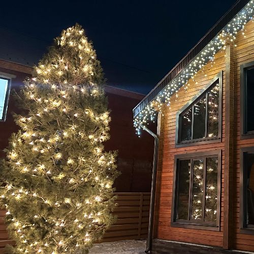 Иконка канала Украшение домов гирляндами