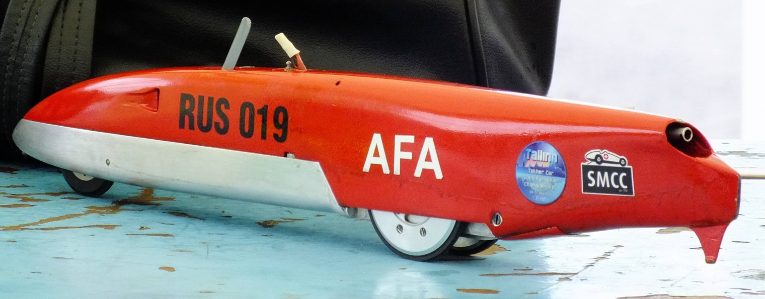 Россия. Автомодельный спорт, кордовые автомодели.