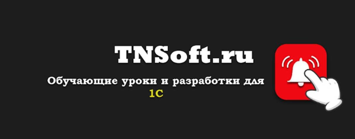 Обучающие уроки и разработки для 1С (TNSoft.ru)