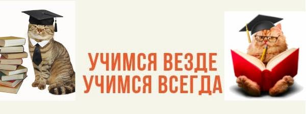 Учимся везде, учимся всегда!