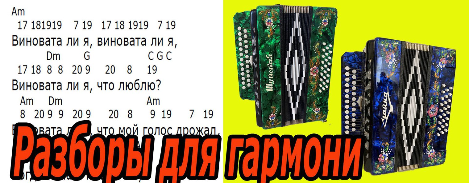 Дмитрий Гармонист / Разборы на гармони