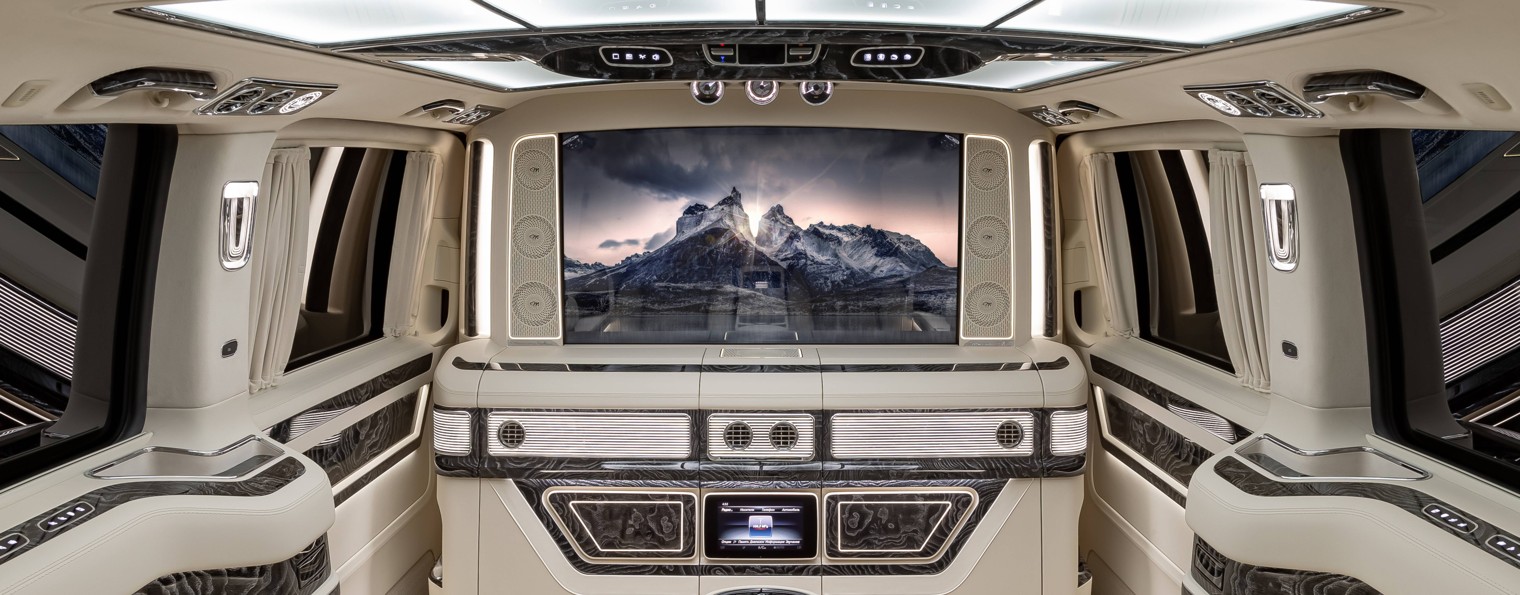 Mercedes Benz V class и его салон