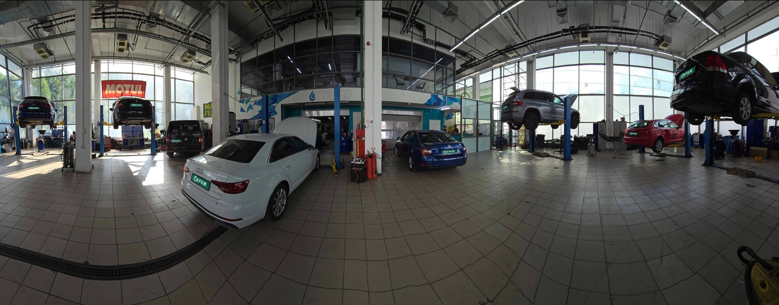 Оживляющий гараж, Москва