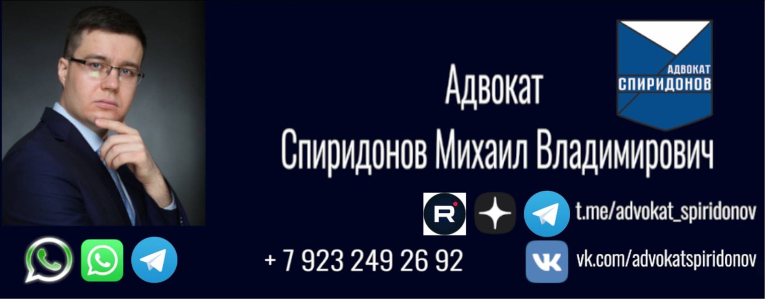Адвокат Михаил Спиридонов