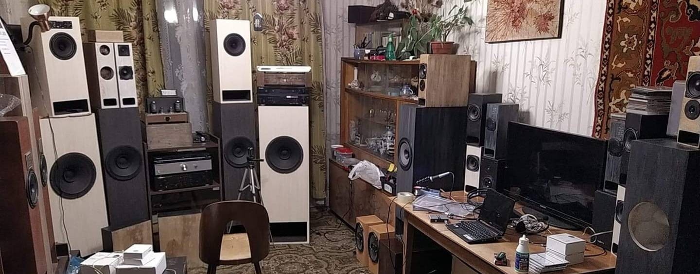 Лев Алёшин. Записи звучания колонок и сопутствующи