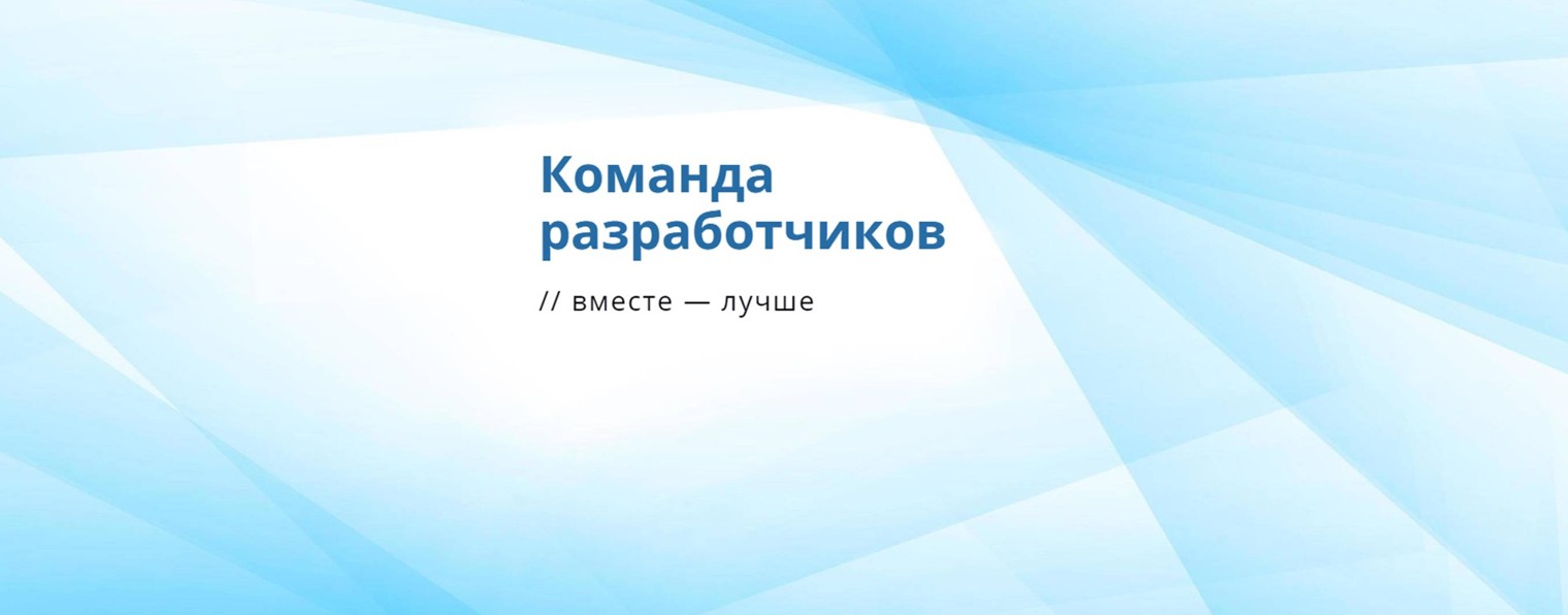 Команда разработчиков