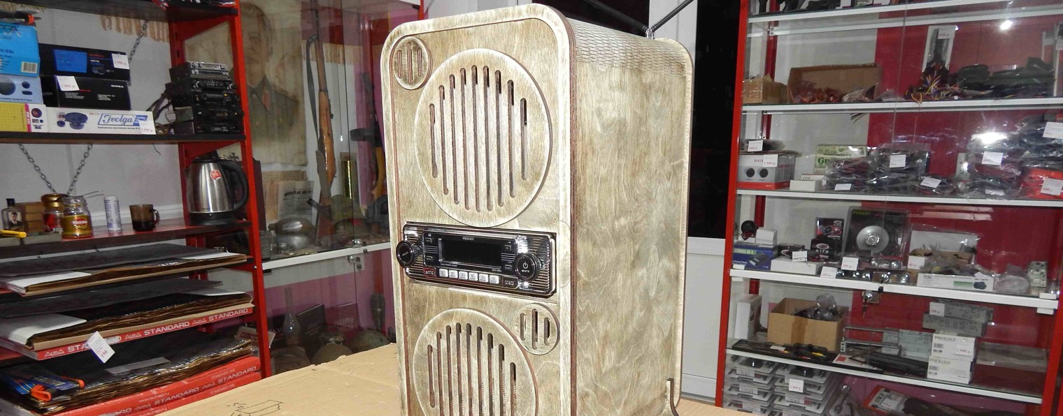 Самодельные радиоприёмники и бумбоксы