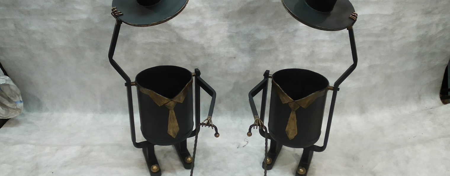 Железный интерьер