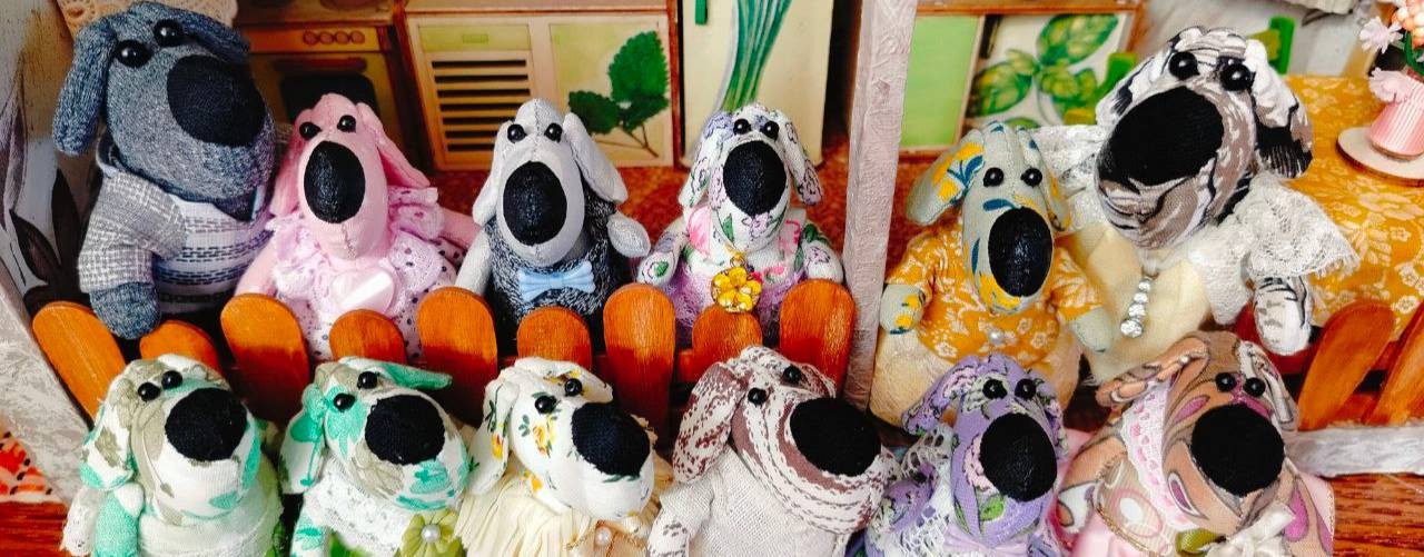 Уютный ДОМ милых СОБАЧЕК