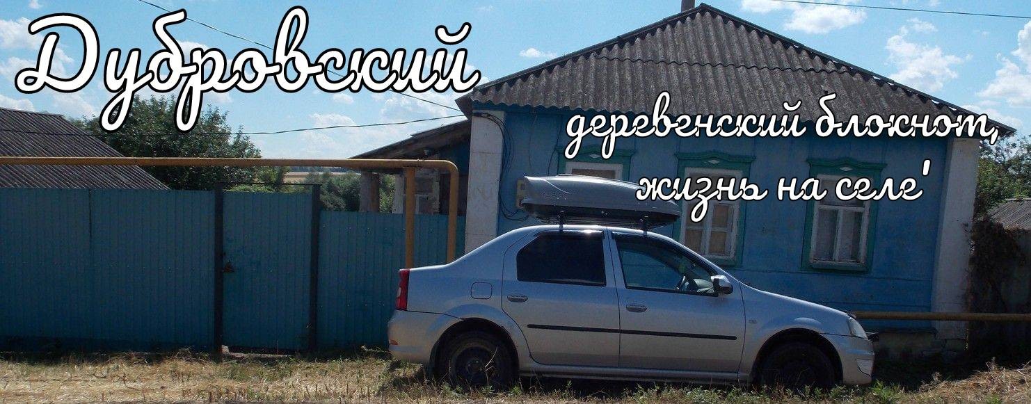 Дубровский -  деревенские записки , жизнь на селе