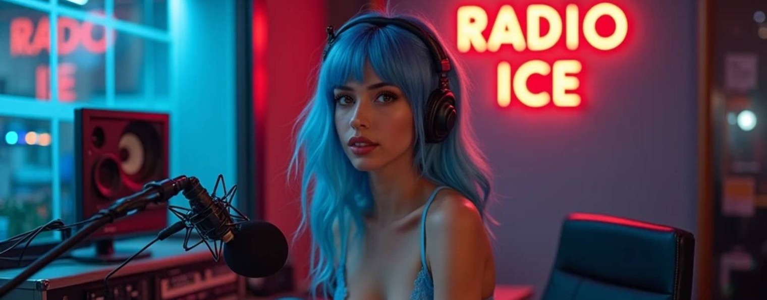 Radio Ice: ИИ творит музыку и видео!