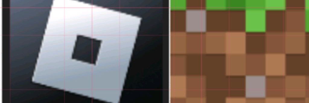 Minecraft and Roblox