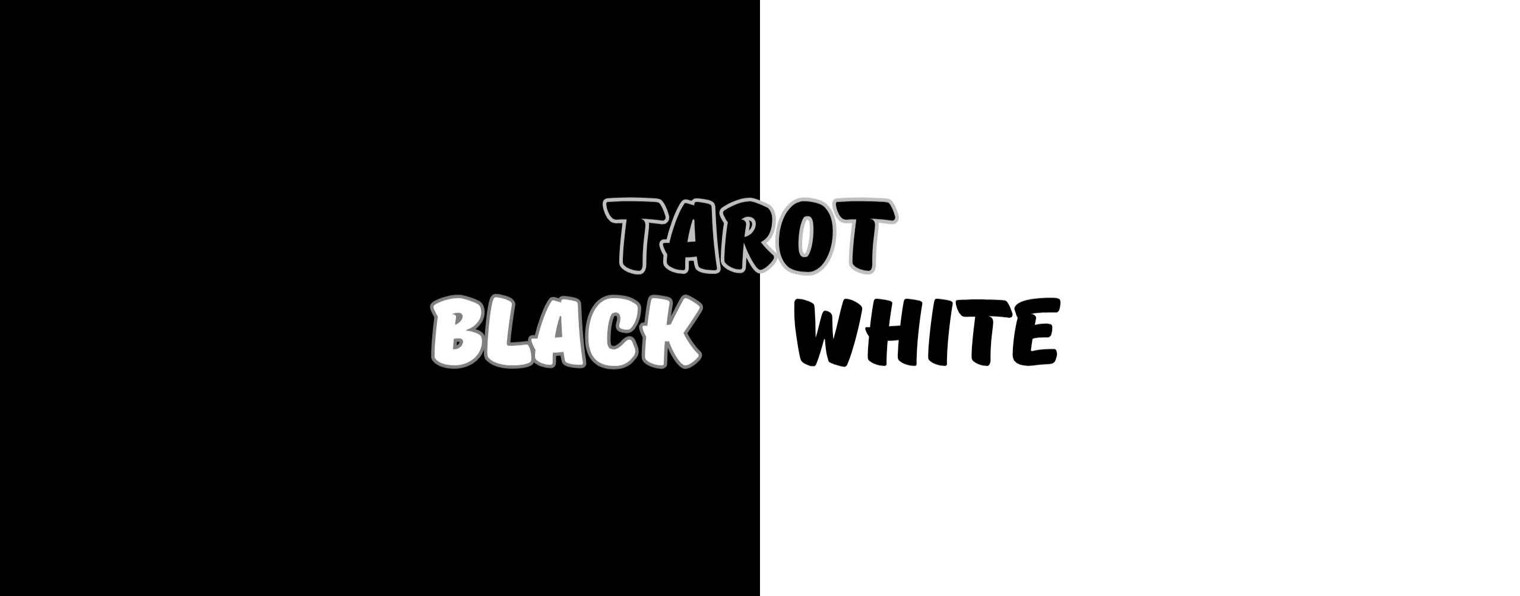 Black and White Tarot