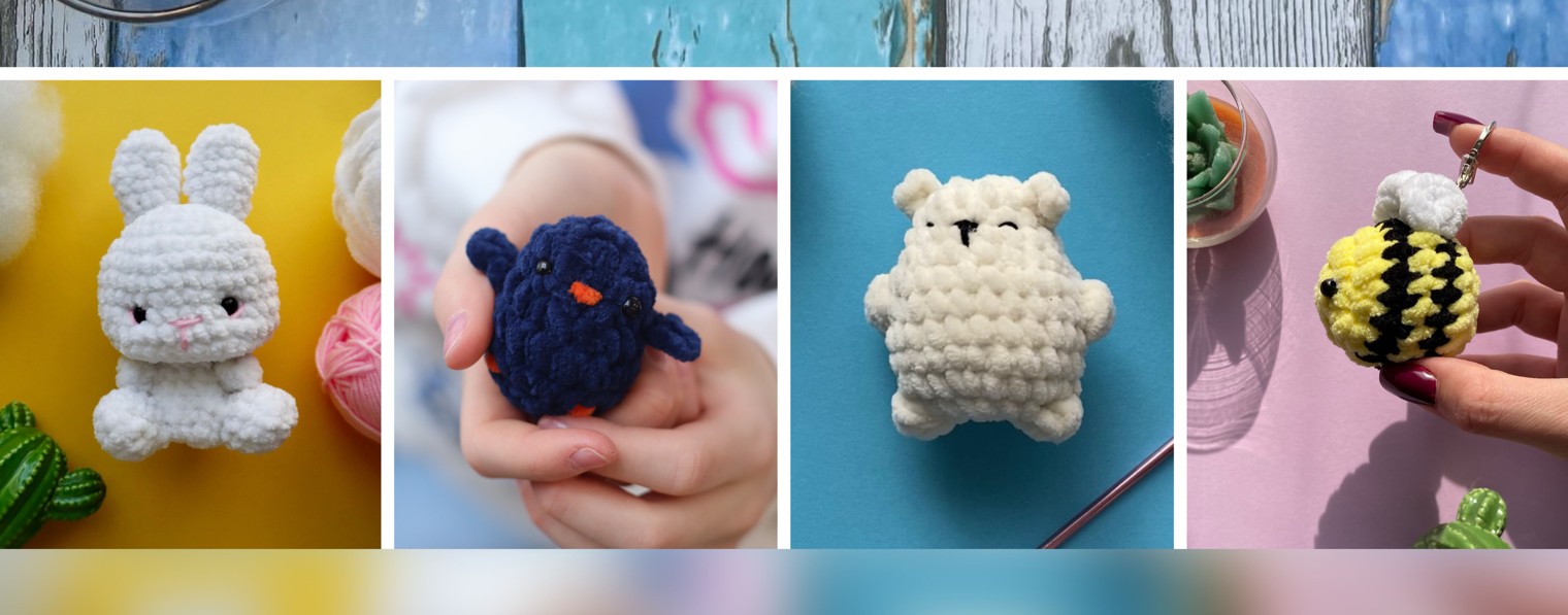 MamiGurumi | Вяжем из плюшевой пряжи
