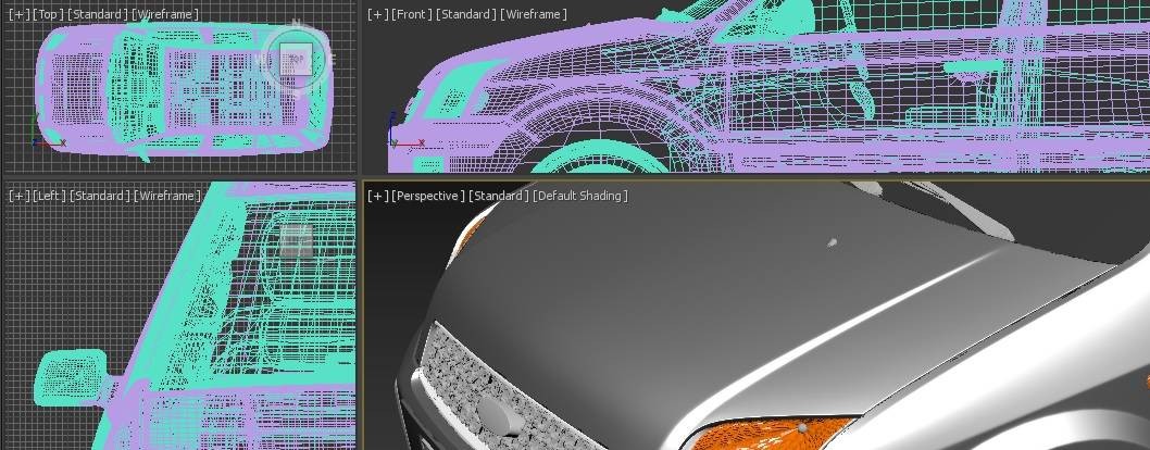 Ford Fusion 3D печать автомобильных элем