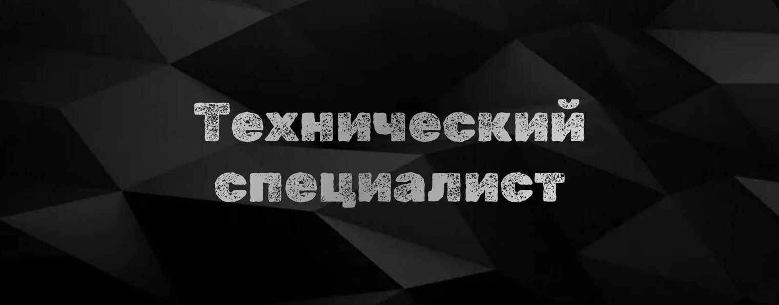 @romanko_katya Технический специалист