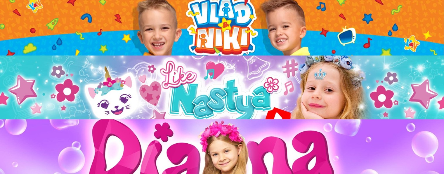 Like Nastya, Diana & Vlad Niki