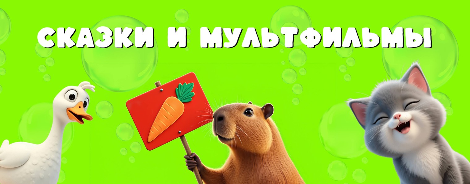 Сказки и мультфильмы