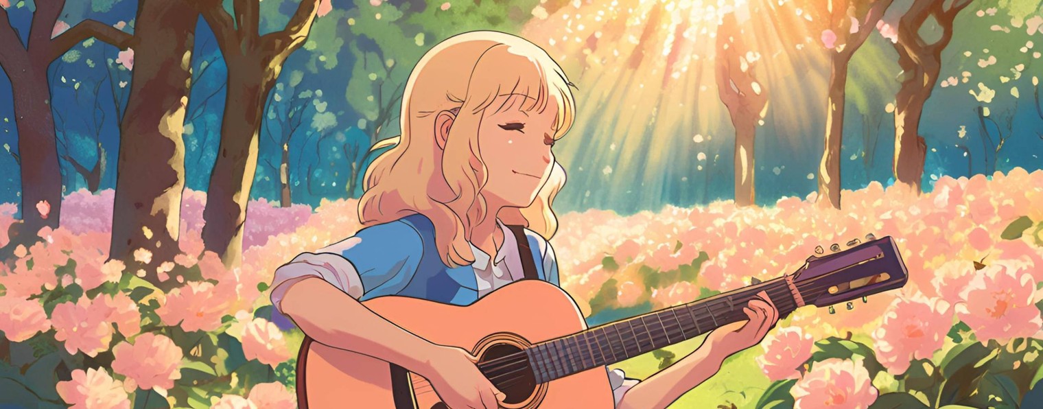 персиковый лес