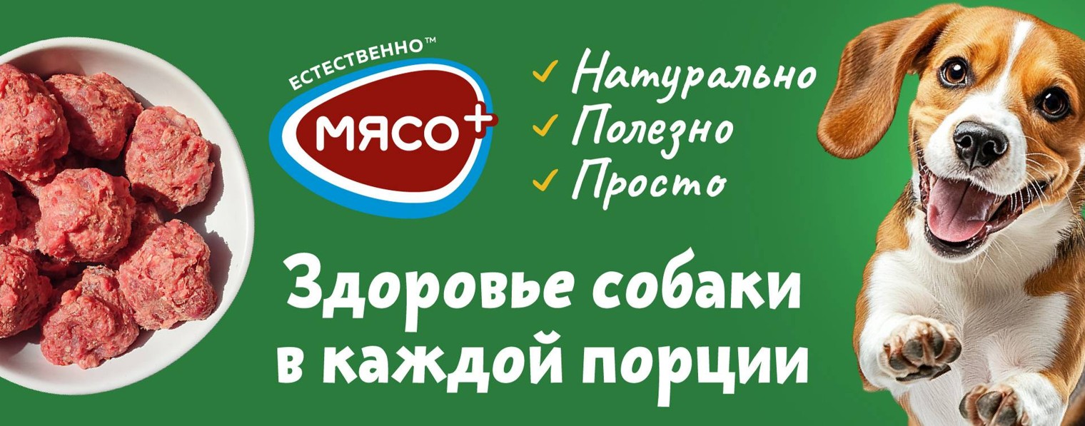 Сырые корма для собак и кошек