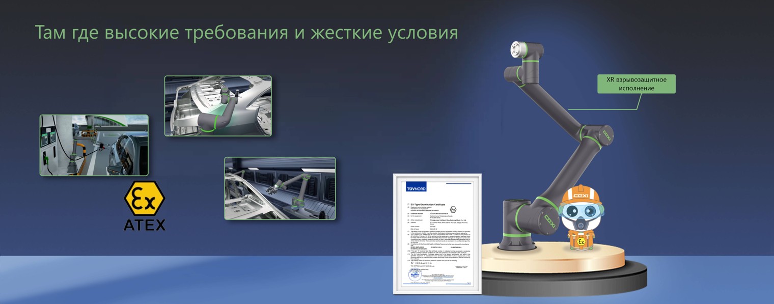 Коллаборативные роботы I коботы в России I CGXi