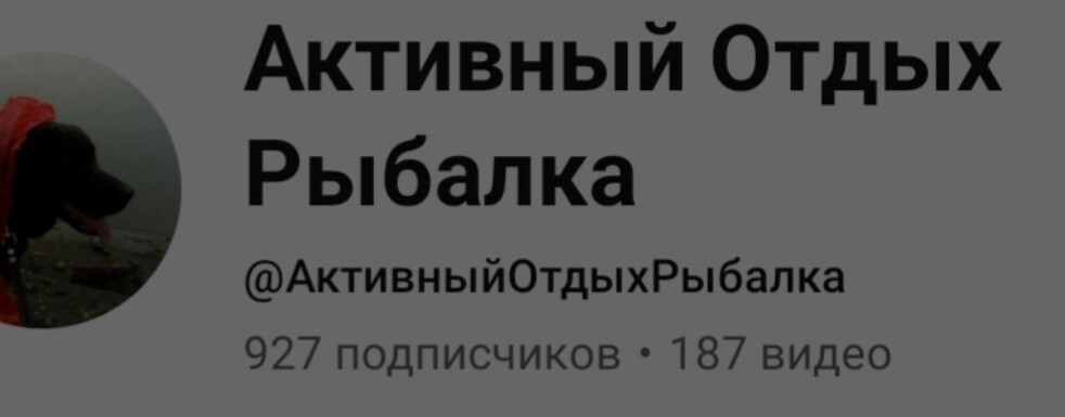 Активный отдых рыбалка