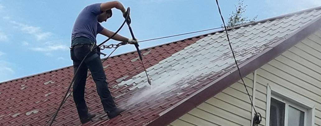 Чистка и покраска крыш