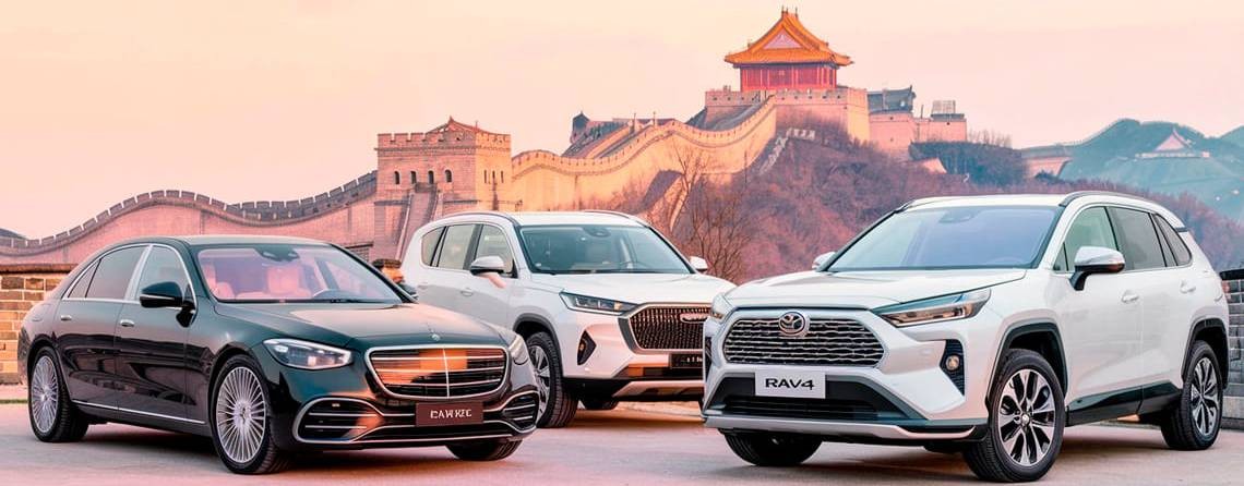 Автомобили из Китая, Кореи и Японии с VTTAUTO