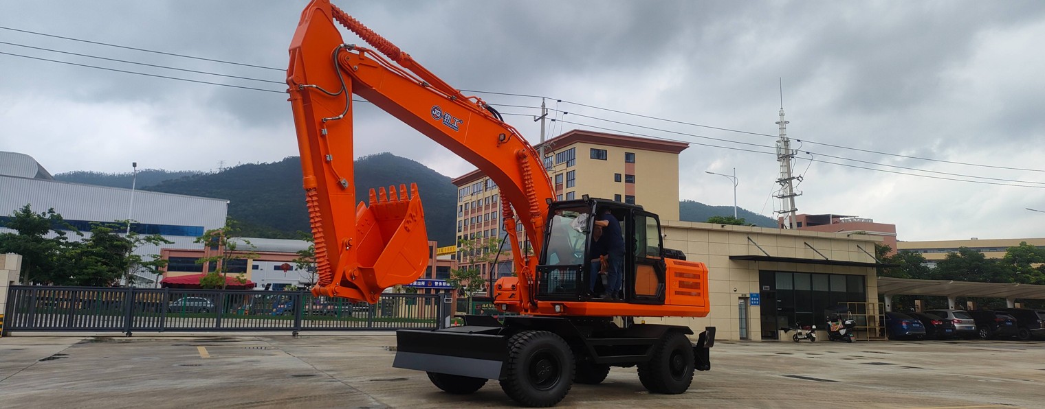 Колесные экскаваторы Jinggong