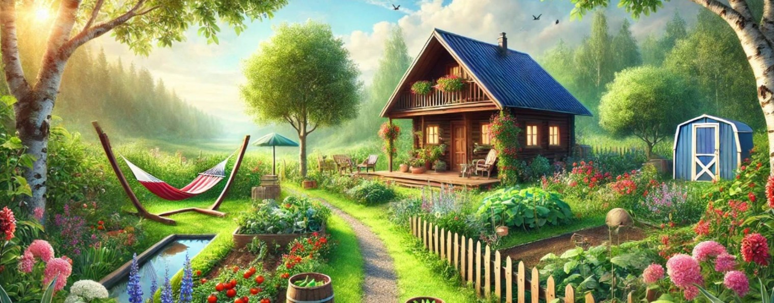 🌻 "Как создать уют на даче: Простые решения"