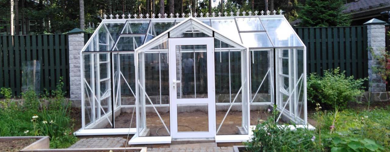 ТЕПЛИЦЫ из СТЕКЛА от ГРИНСТРОЙ