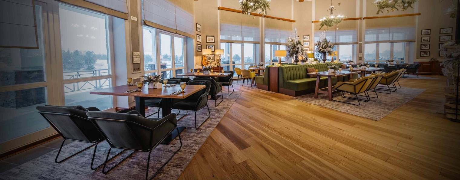 Green19 — панорамный ресторан. Гольф-клуб Завидово