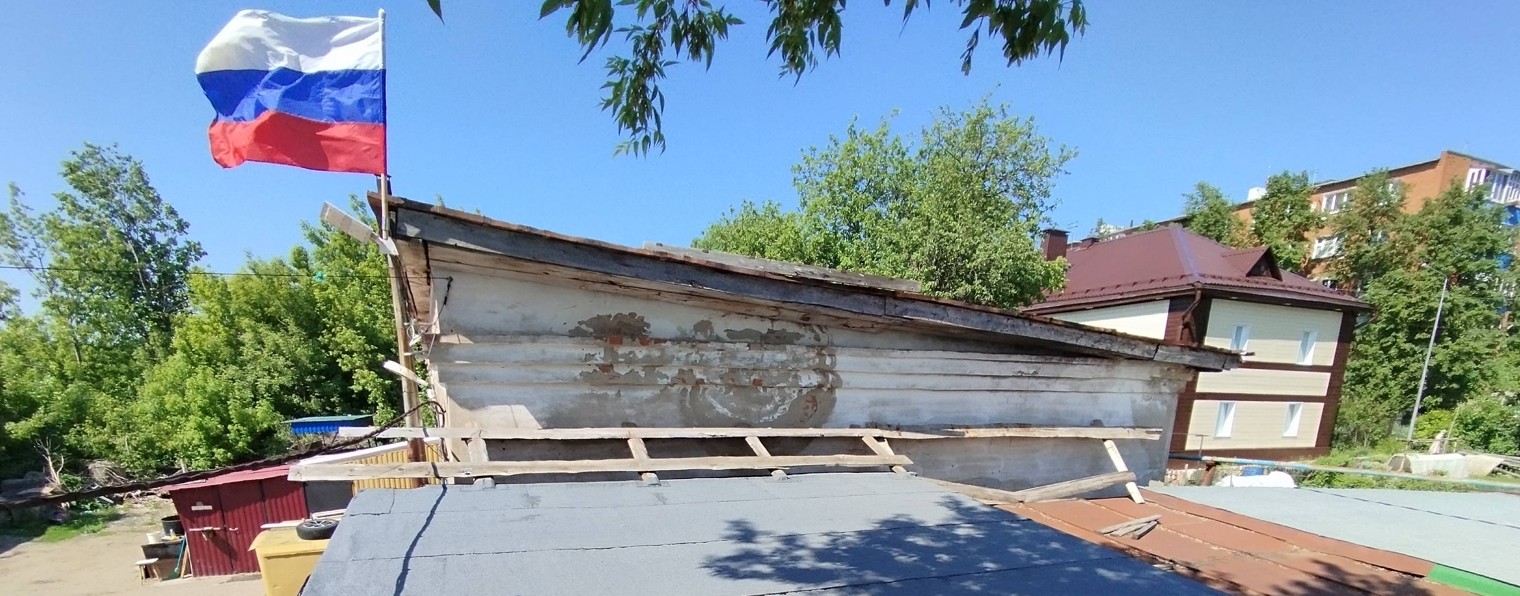 Ремонт крыши гаража-мягкая кровля гаража