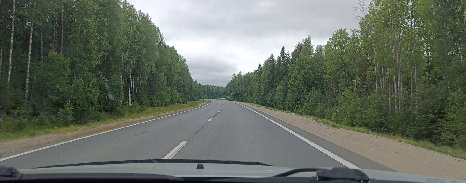 Едем на машине