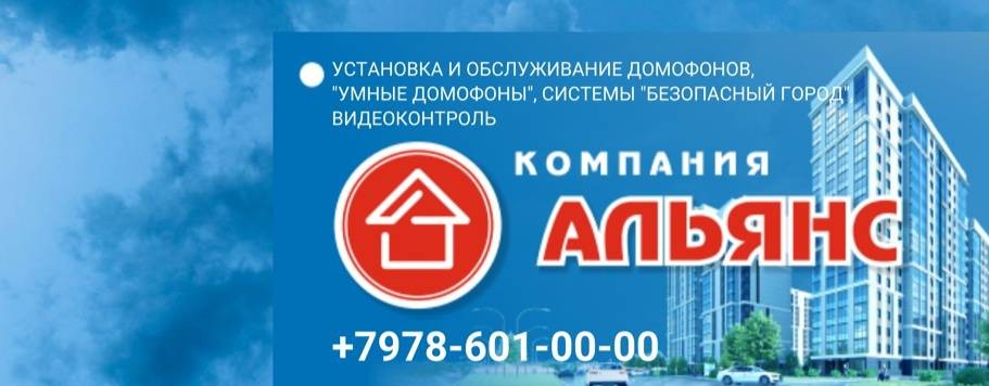 Компания АЛЬЯНС «Умные домофоны»