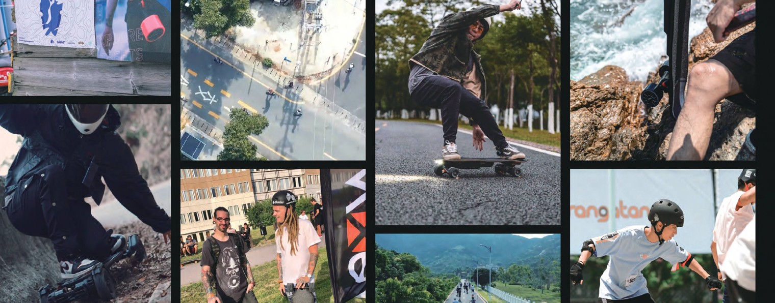 Exwayboard электрические скейтборды