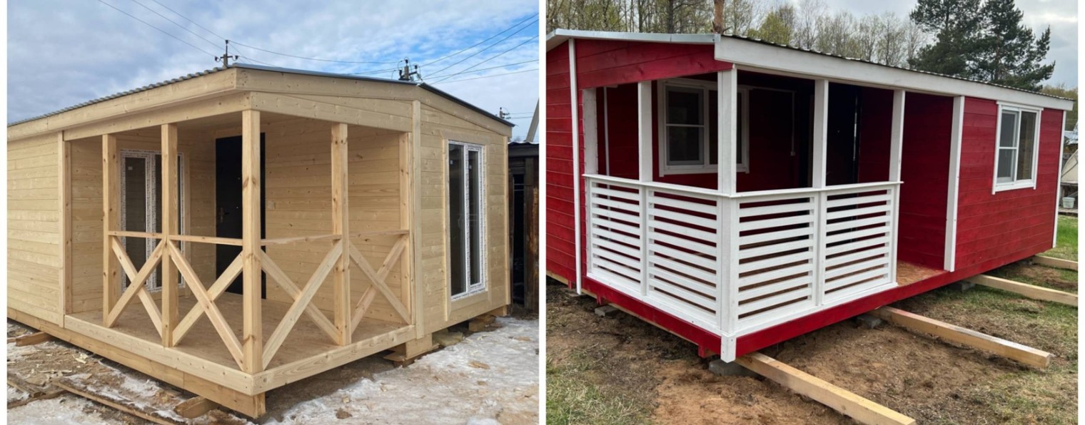 «Бытовки от Алексея» Дачные дома и бытовки.