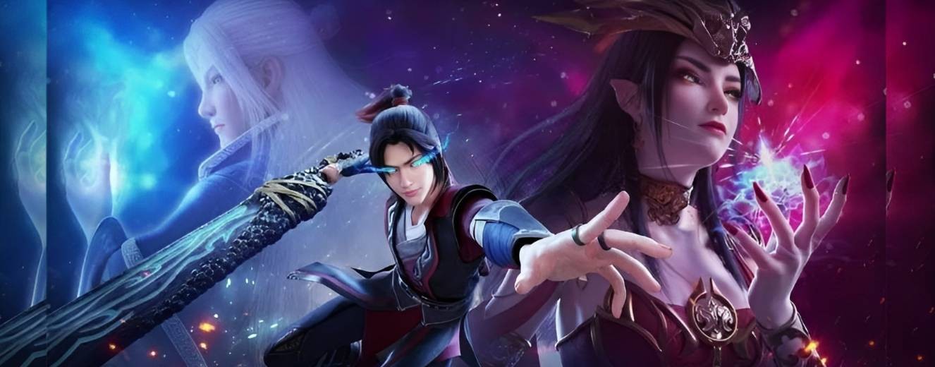 Сериал Расколотая битвой синева небес / Dou po cang qiong