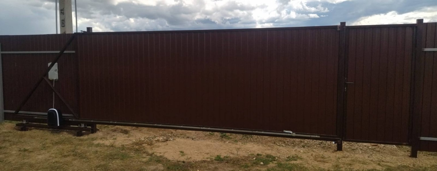 Производство и установка ворот.