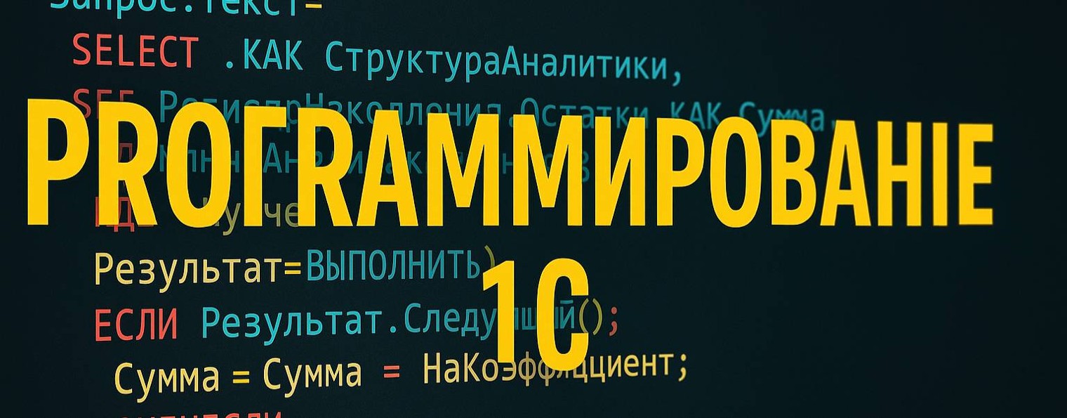 Программирование на 1с