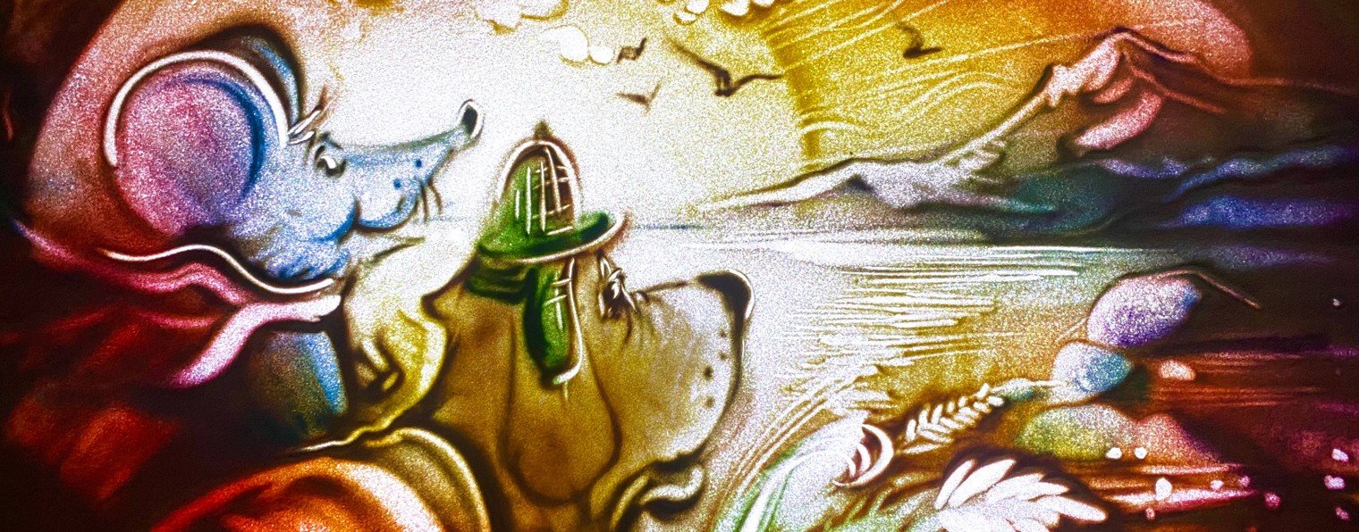 Песочная анимация - Лилия Чистина