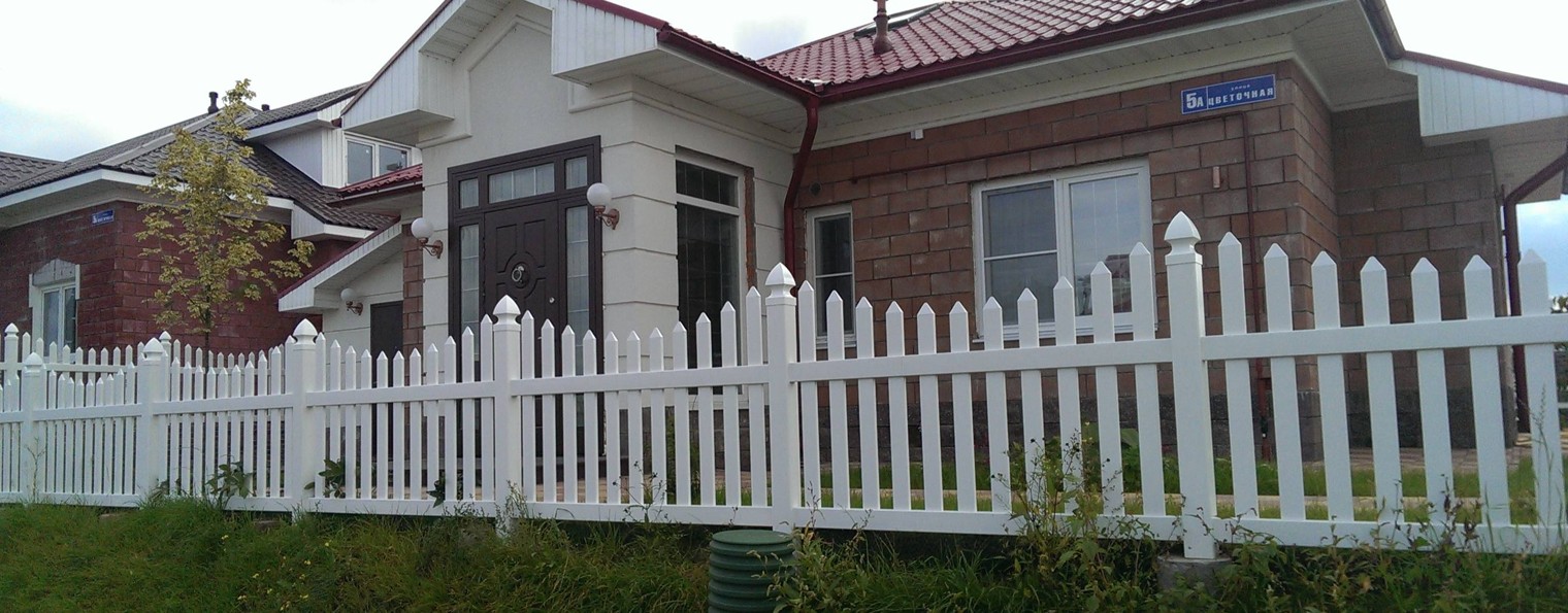 Пластиковые заборы и ограждения ДЕКОР-ПЛАСТ