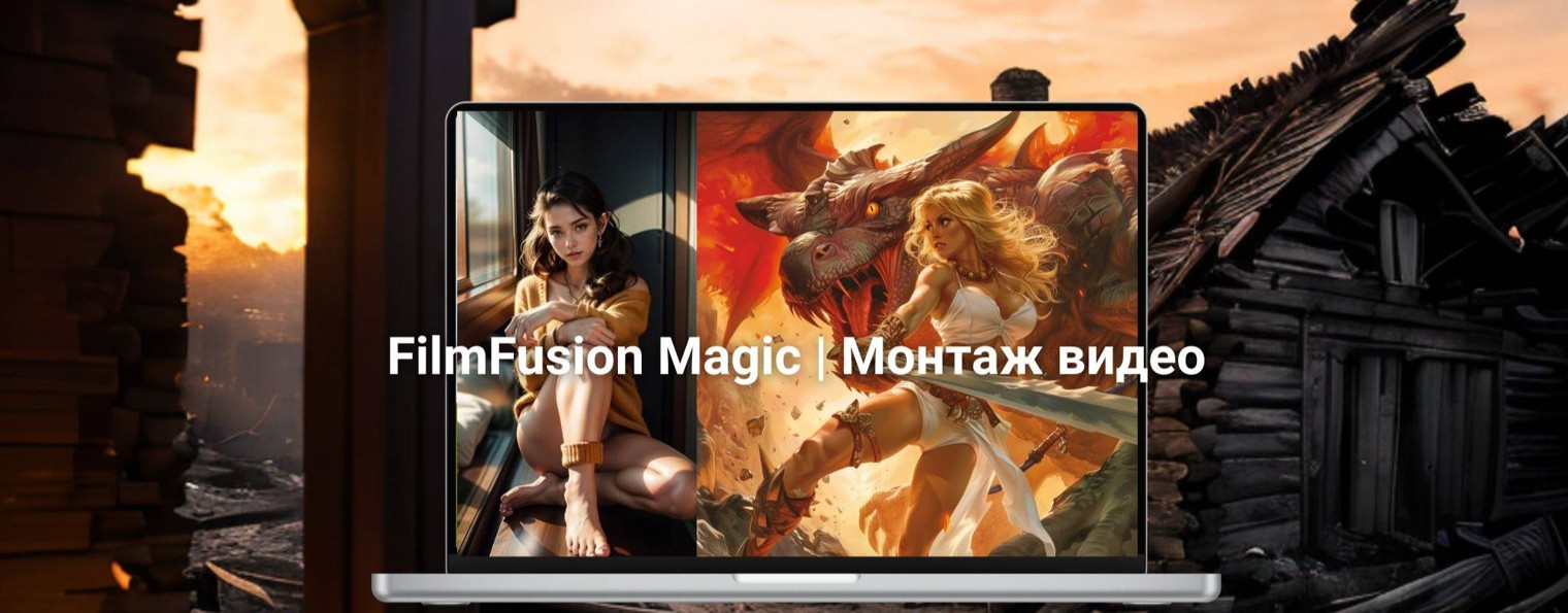 FilmFusion Magic | Монтаж видео