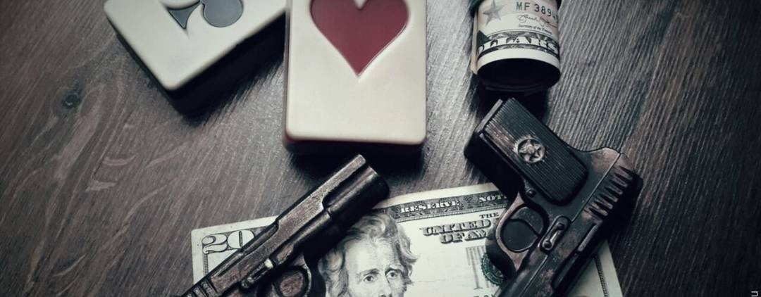 Деньги карты три ствола