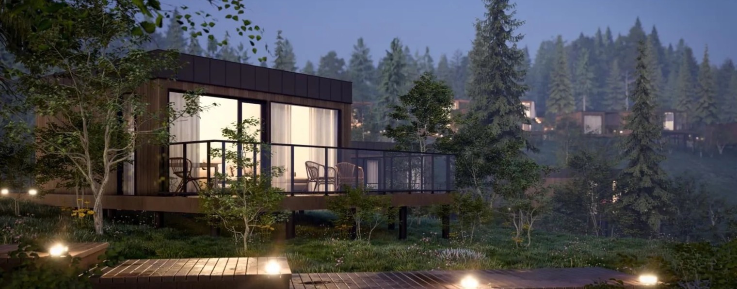 4 Стихии | Модульный дом | глэмпинг | база отдыха