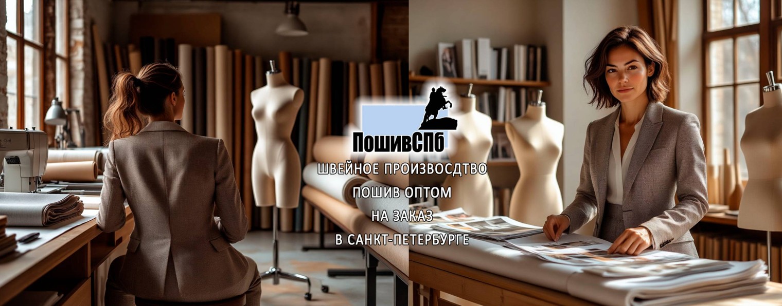 ПошивСПб Швейное производство пошив оптом на заказ